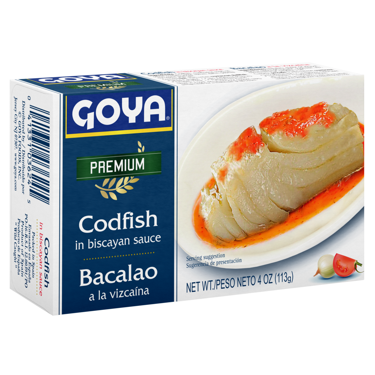 Codfish in Biscayan Sauce | Goya Foods