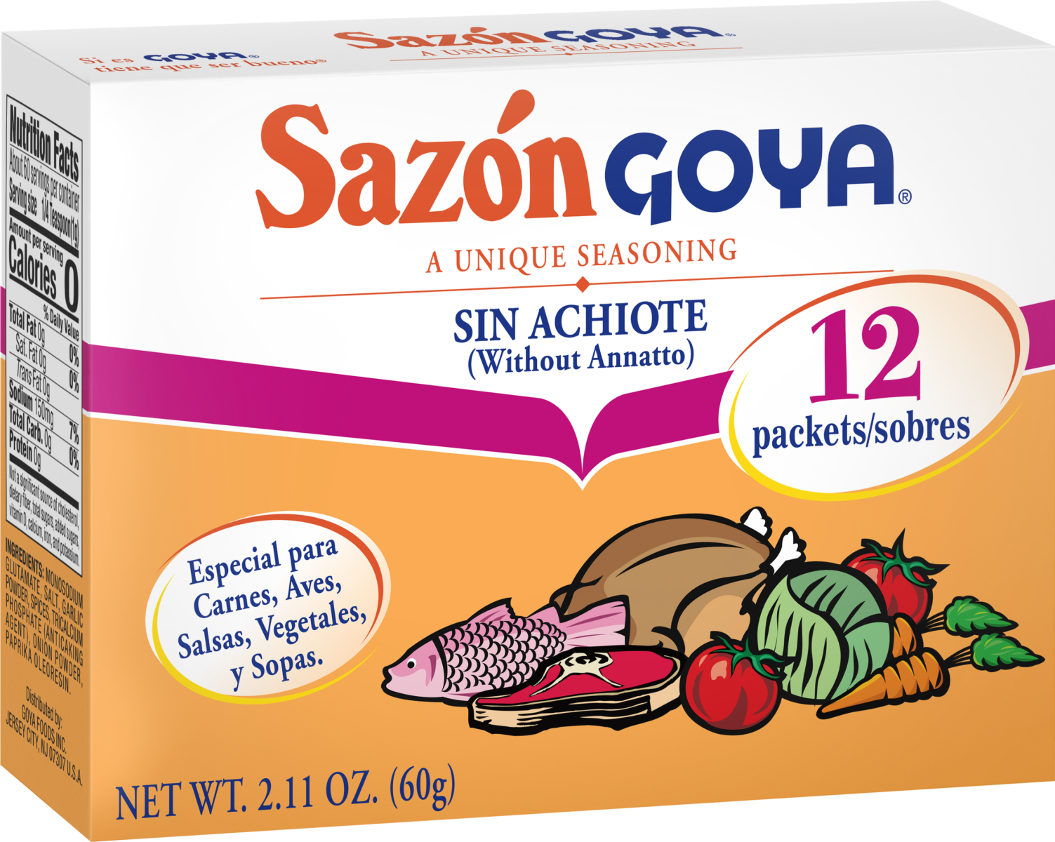 Sazón without Annatto | Goya Foods
