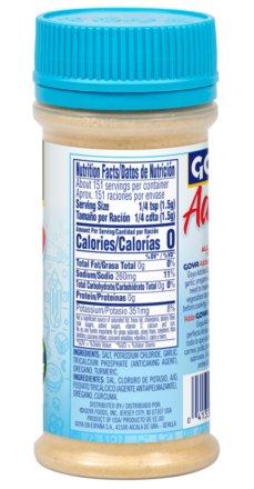 Adobo All-Purpose Seasoning Light without Pepper (50% Less Sodium ...