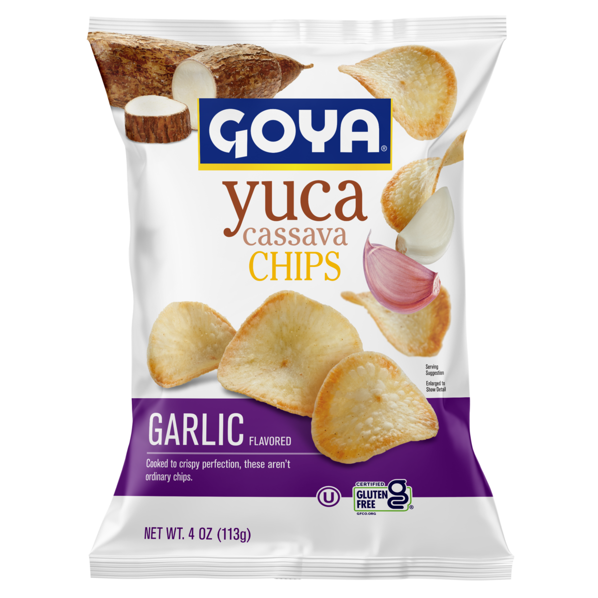 Cassava Chips – Garlic | Goya Foods