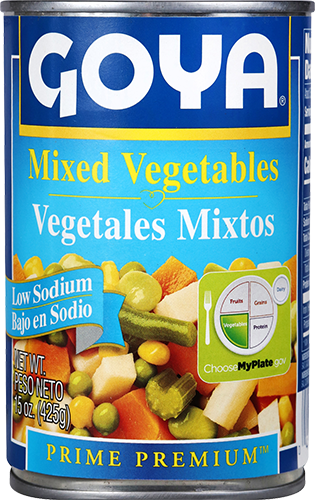 Low Sodium Mixed Vegetables | Goya Foods