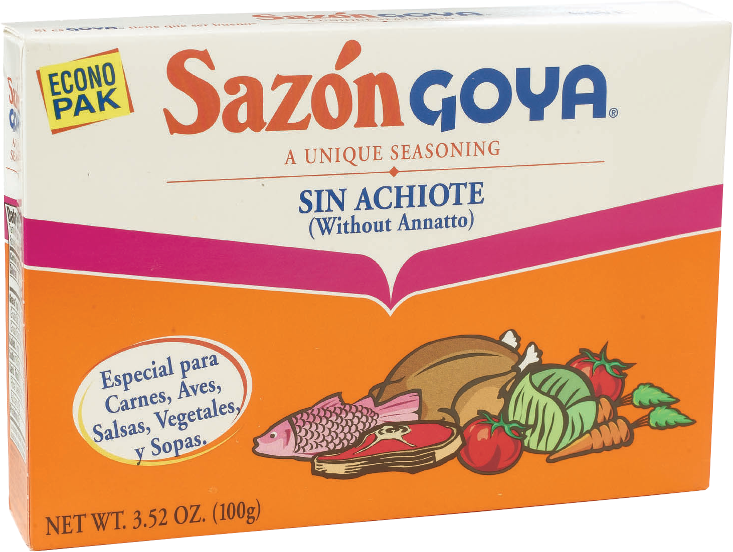 Sazón sin Achiote Productos | Goya Foods
