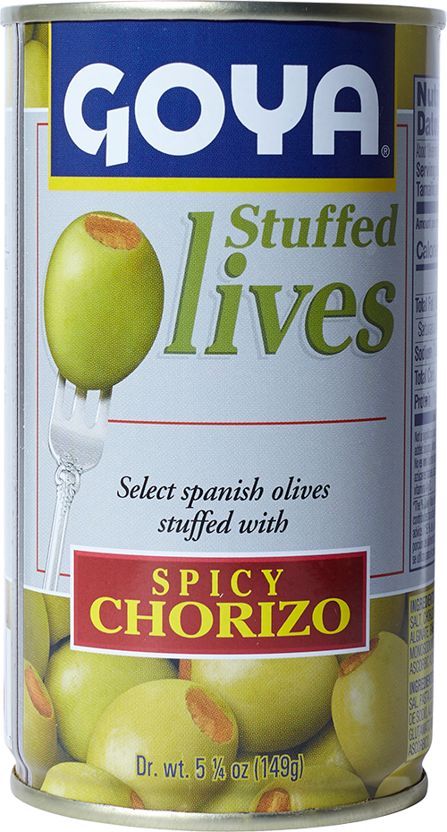 Olives Stuffed with Spicy Chorizo | Goya Foods