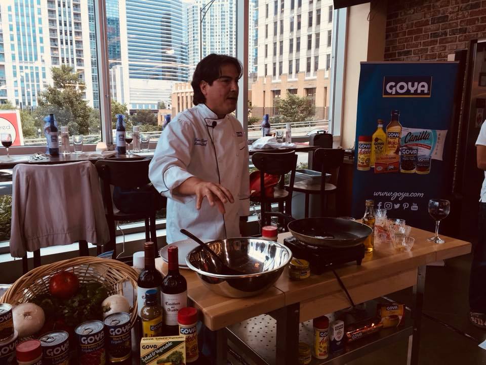Cooking it up with Goya Chef Fernando Desa in Chicago | Goya Foods