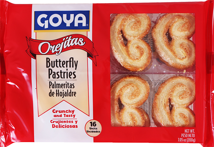 Orejitas Butterfly Pastries | Goya Foods