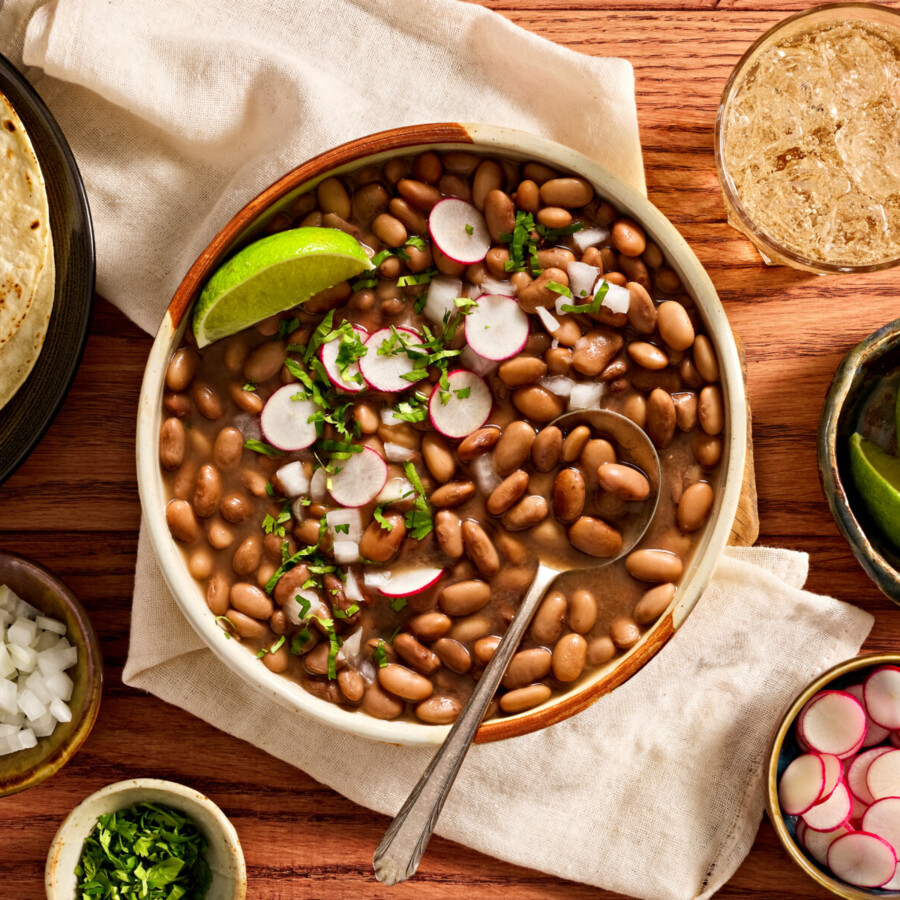 Frijoles de la Olla – Stewed Pinto Beans - Recipes | Goya Foods