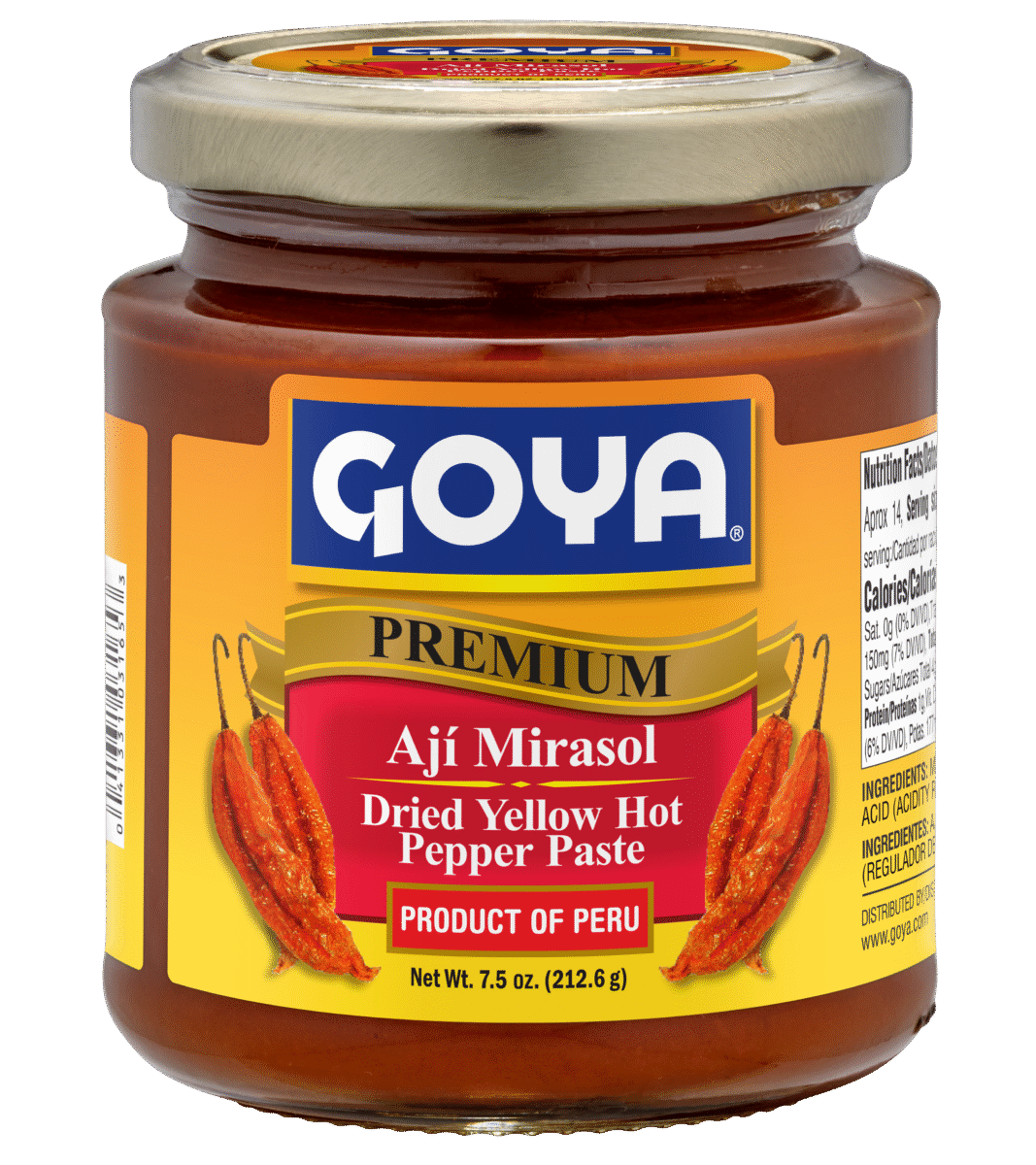 Aji Mirasol - Dried Yellow Hot Pepper Paste | Goya Foods